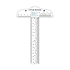 6 Inches Acrylic Clear T-Square Ruler,1 Pack,T Square Ruler,Transparent ...