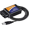 Amazon.com: FORScan ELM327 OBD2 USB Adapter for Windows, Diagnostic Coding Tool with MS-CAN/HS ...