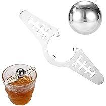 Ice Cube Balls Espresso Cooling Ball Kit, Stainless Steel Frozen ...