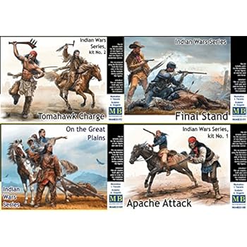 Amazon.com: Masterbox Bundle LOT Indian Wars Series Full Set 1/35 ...