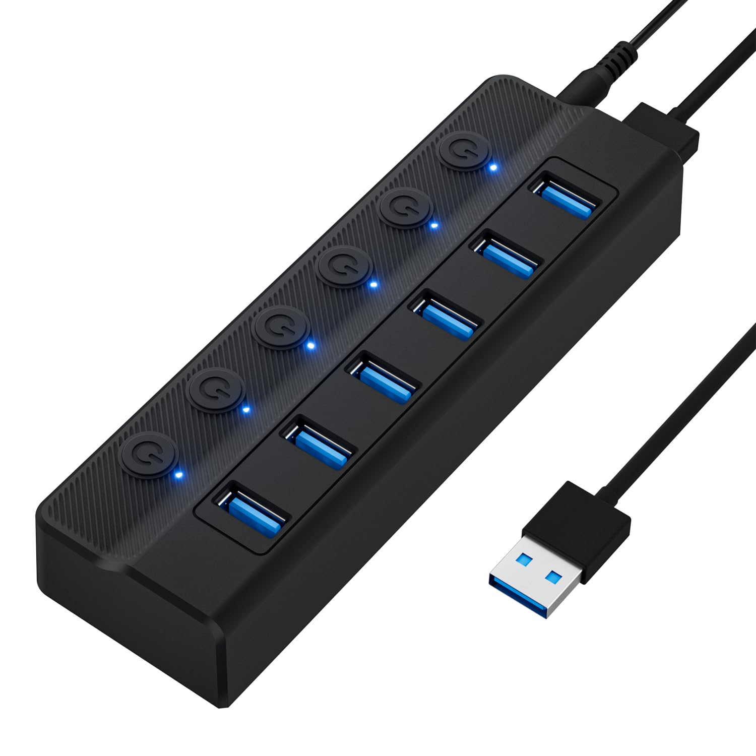 Mua USB 3.0 Hub 6 Port, USB Splitter for Laptop with Individual On/Off ...