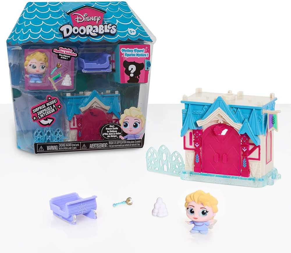 Mua Disney Doorables Mini Playset Elsa’s Frozen Castle, 2.5-inch ...