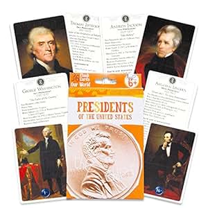 Amazon.com: Presidents of the United States Flash Cards - 36 Count ...