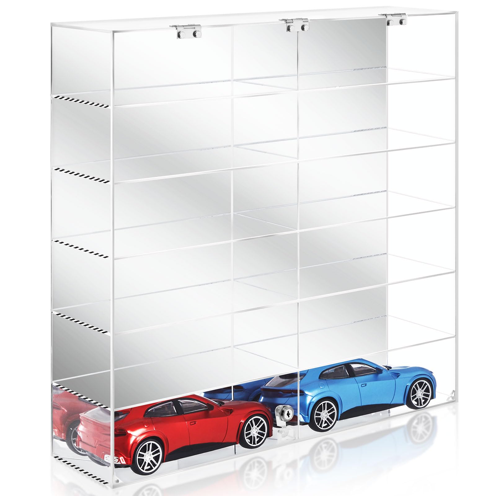 Juexica 1: 18 Scale Diecast Display Case Clear Acrylic Toy Model Cars ...