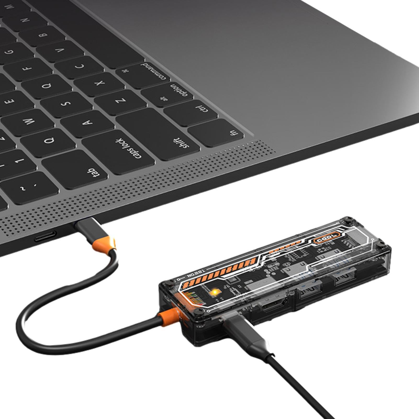 Mua Docking Station, Transparent Docking Adapter With ultiport, USB 3.0 ...