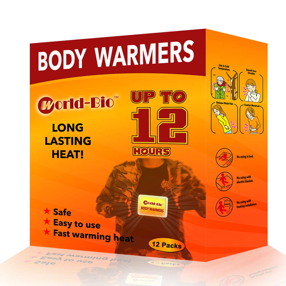 Body Warmers with Adhesive Backing Air Activate Heat Patch Disposable ...