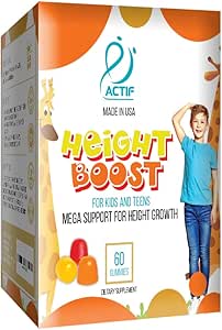 Amazon.com: Actif Height Boost Mega Support for Height Growth with 10 ...