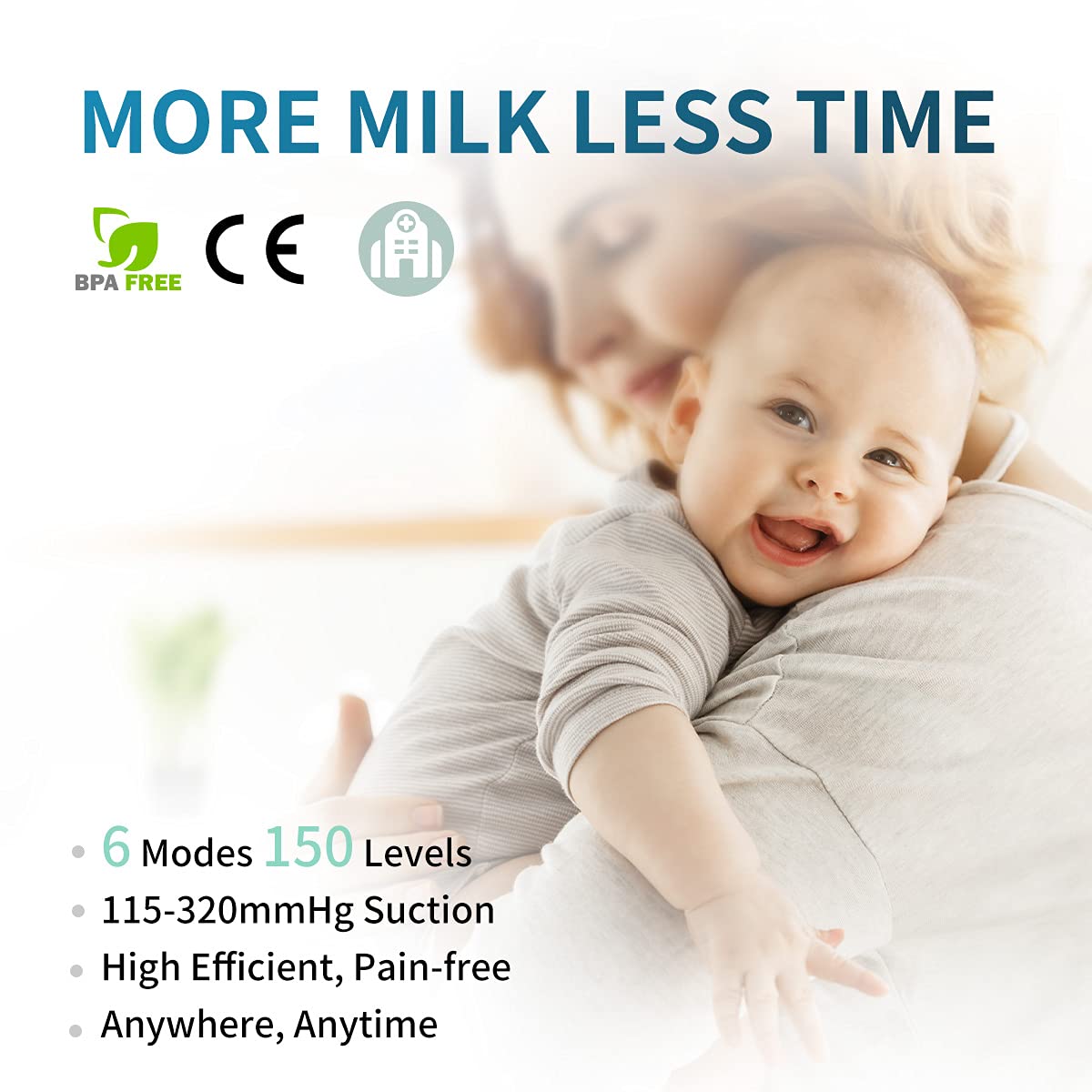 Mua IKARE Upgraded Double Breast Pumps Electric, Portable Hospital ...