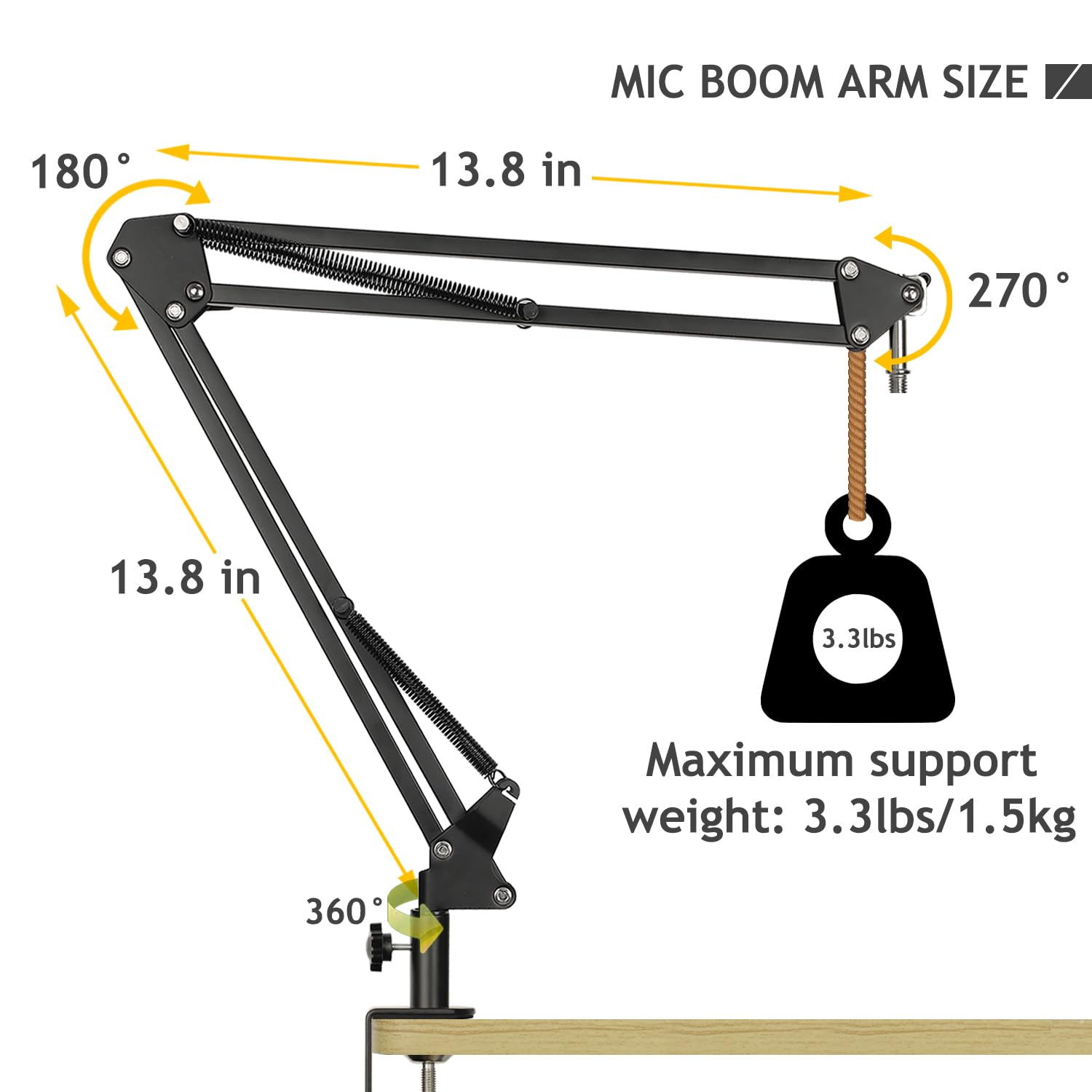 Mua Audio Technica AT2020 Mic Stand, AT2020 Mic Boom Arm Suspension ...