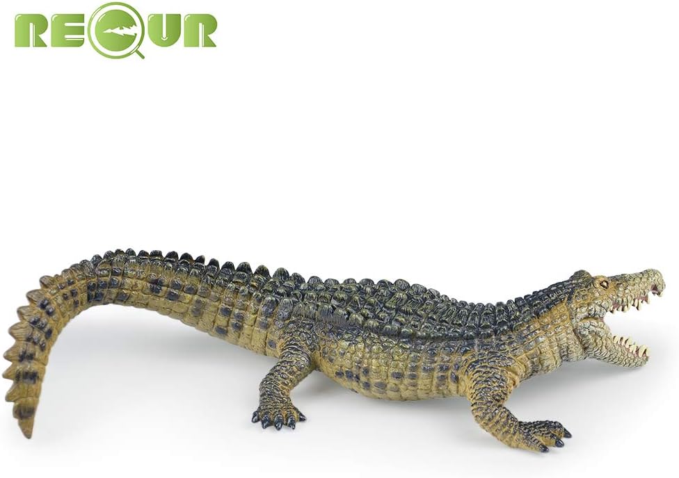 RECUR Deinosuchus Toys, Crocodile Toy Alligator Figurine Model 11.4 ...