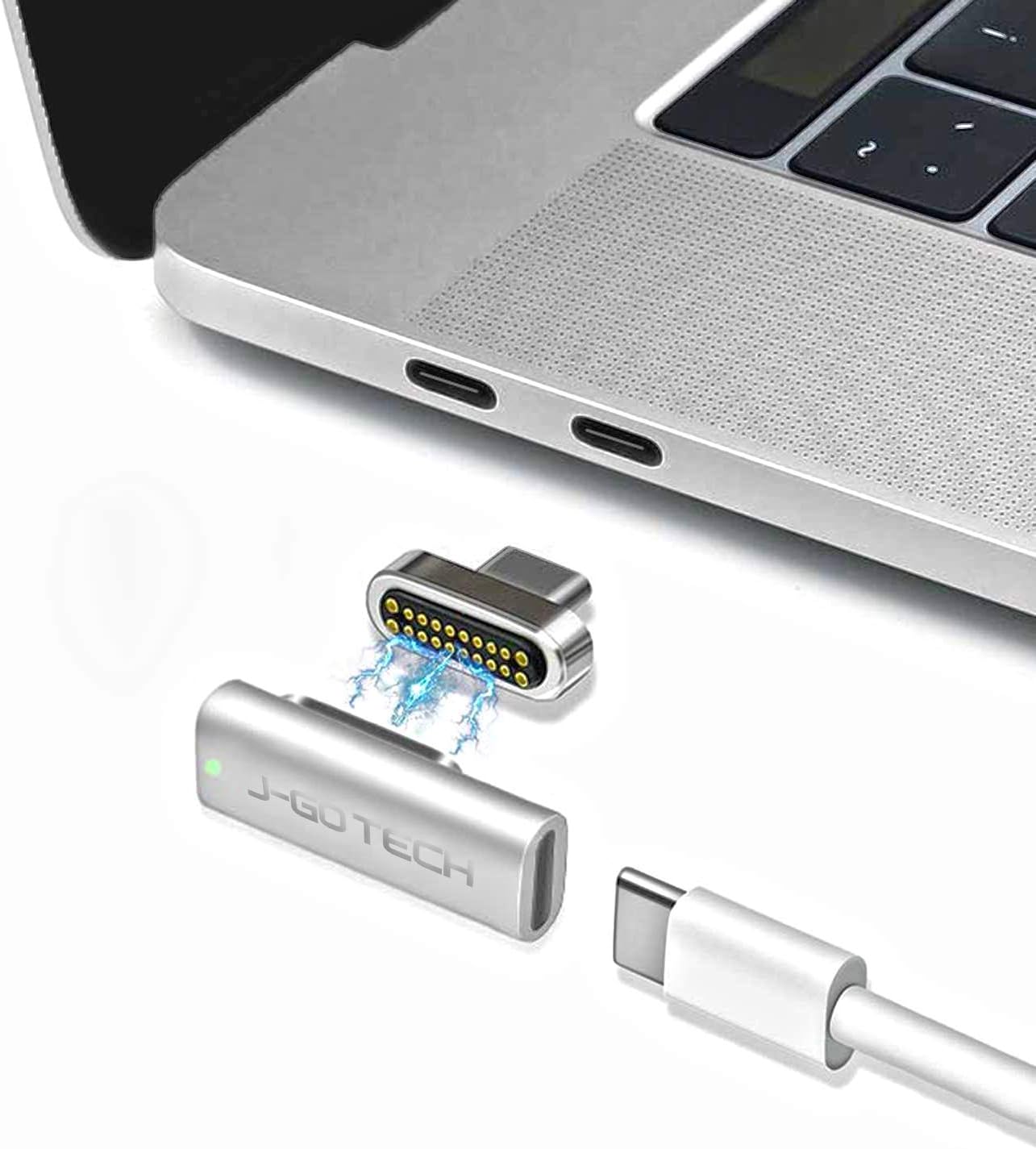 Amazon.com: USB C Magnetic Adapter by J-Go Tech | USB 3.1 Gen2 10Gb/s ...