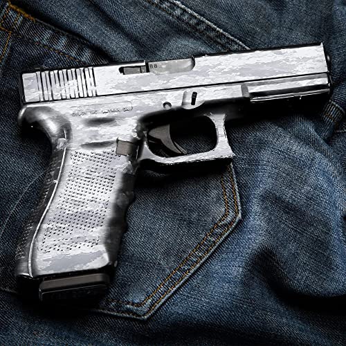 GunSkins Pistol Skin - Premium Vinyl Gun Wrap with Precut Pieces - Easy ...