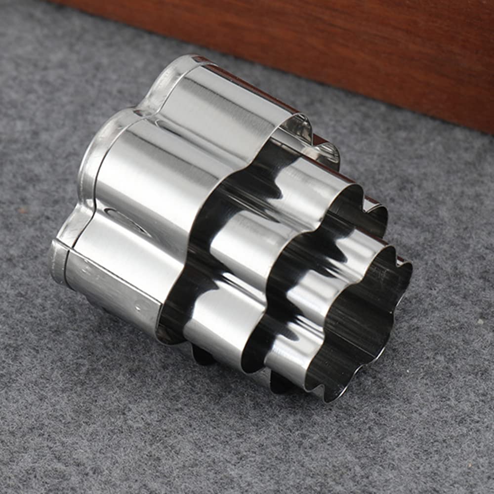 Mini Cookie Cutters Set - 24 Pcs Metal Clay Cutters, Dough Cutters ...