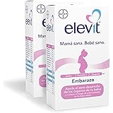 Elevit 2-Omegas Suplemento Alimenticio con Omega 3 Ácido Fólico Hierro ...