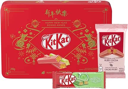 Nestlé Kitkat 2020 Chinese New Year, Assorted Gift Tin, 219 Grams ...