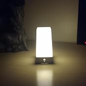 Auraglow Wireless PIR Motion Sensor Table Lamp Super Bright LED Battery ...