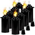 Amazon.com : Nonley 8 Pack Torch Canisters 12 oz. Outdoor Torch ...