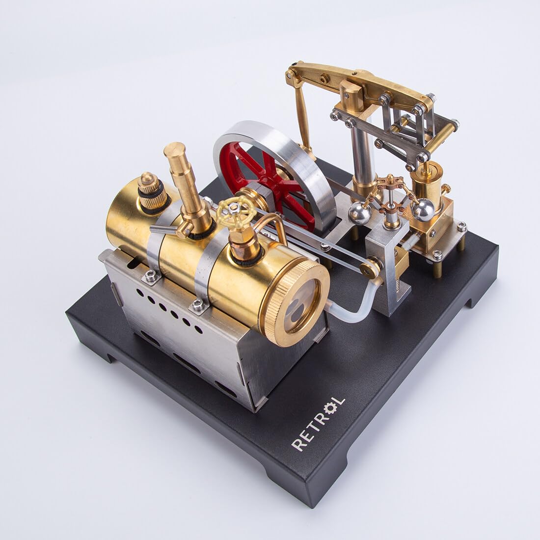 Mua Full Metal Beam Steam Engine Model Kits That Works, Retrol Metal Engine Horizontal Boiler ...