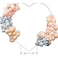 Amazon.com : 6.6FT Heart Arch, Balloon Arch Stand, 6.6ft Heart Arch ...