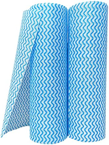 UKEENOR Blue Handi Wipes Dry Reusable Dish Cloths Multi use Reusable ...