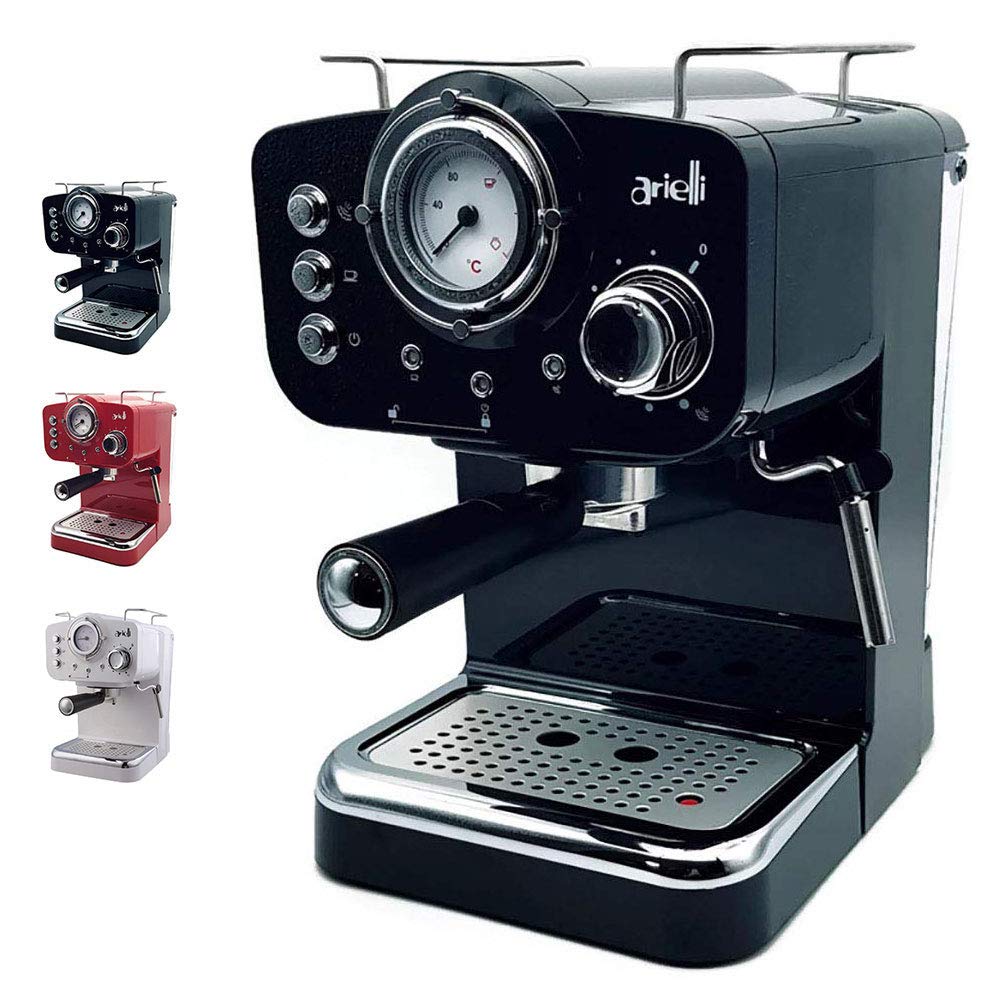 ARIELLI KM-501 Modello 2019 Macchina Caffè Espresso Macinato/Cialde 2 ...