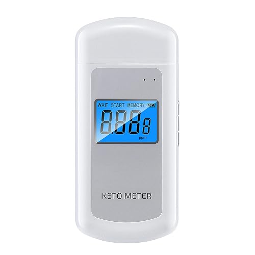 Ketone Meter Rechargeable Keto Breath Analyzer Monitor The Fat ...