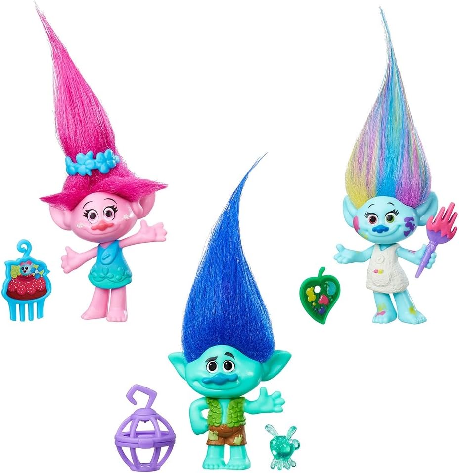 Trolls DreamWorks 13962 Stadt Sammelfiguren (Sortiert): Amazon.de ...