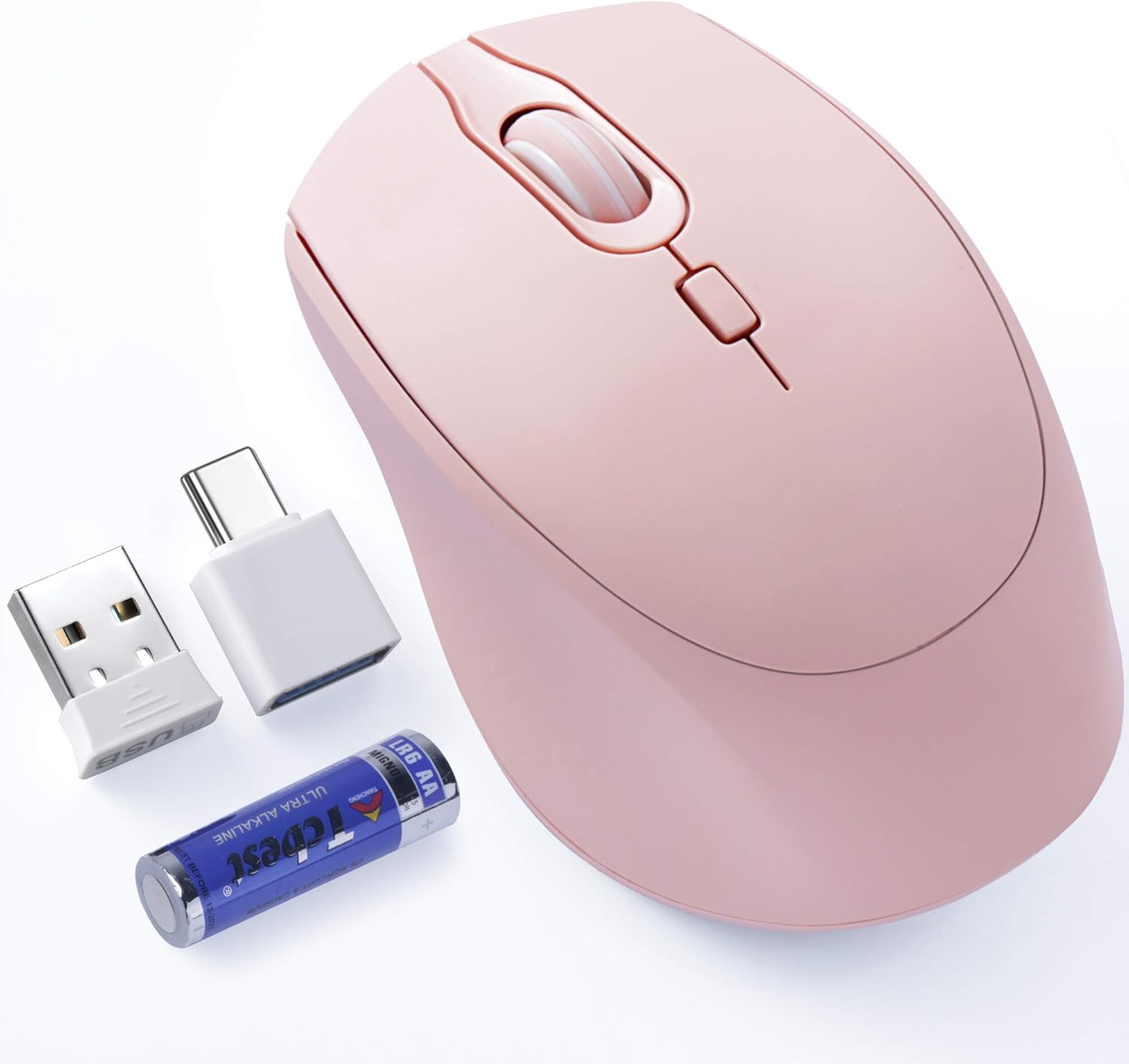 Wireless Mouse 2.4G TopMate Office Silent Mouse, Portable Computer ...