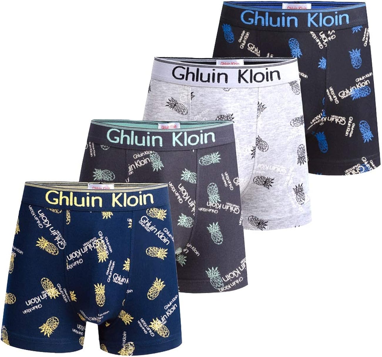 Boxer en Coton pour garçons sous-vêtements 8-16 Ans Slip 4-Pack Set ...