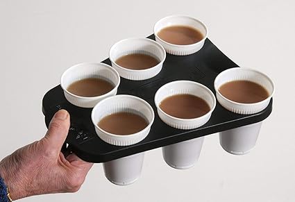 Star Online 6 Cup Vending Drinks Carry Tray Holder Ideal For Hot Drinks ...