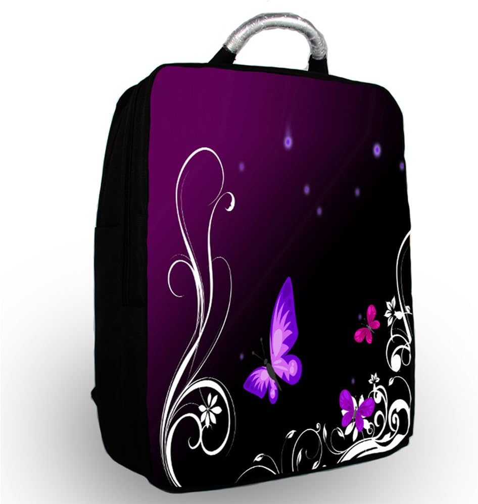 LUXBURG® 17” inch Luxury Designer Laptop Backpack Rucksack with Metal ...