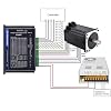 STEPPERONLINE Closed Loop Stepper Motor 1 Axis CNC KIT 4.8Nm/679.74oz ...