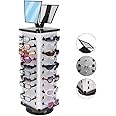 Amazon.com: Rotating Sunglass Display Rack 44 Pairs Glass Holder ...