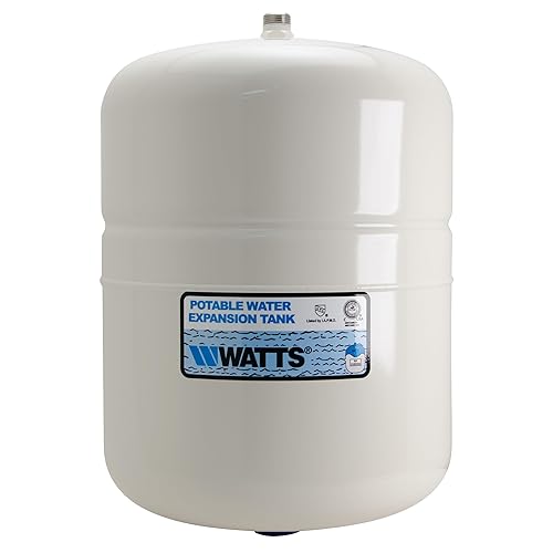 Watts PLT-20 Potable Water Expansion Tank, 3/4 in Male Inlet Connection ...