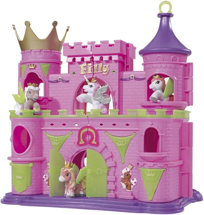 Simba 105958540 Filly Fairy Dream Castle with 3 Horses and Unicorn 1 ...