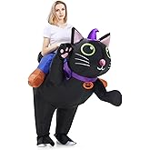 Amazon.com: Searhmomo Inflatable Costume Cat for Kids Ride On Cat Blow ...