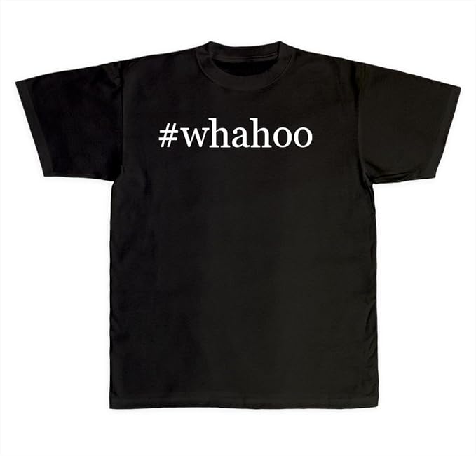 Amazon.com: #whahoo - New Adult Men's Hashtag T-Shirt: Clothing