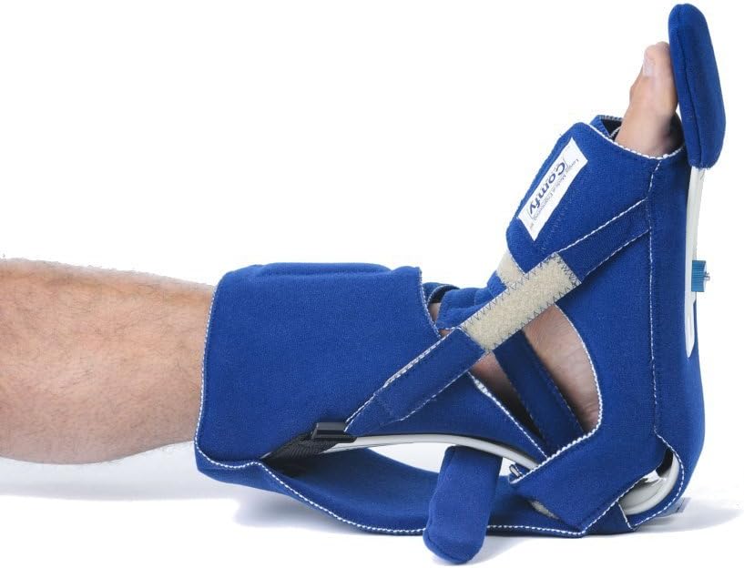 Amazon.com: Comfy Splints Adjustable Boot with Strap: Adult, Dark Blue ...