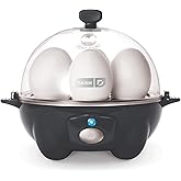 Amazon.com: Evoloop Rapid Egg Cooker Electric 6 Eggs Capacity, Soft, Medium, Hard Boiled ...