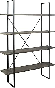 Amazon.com: Signature Design by Ashley - Gilesgrove Bookcase ...