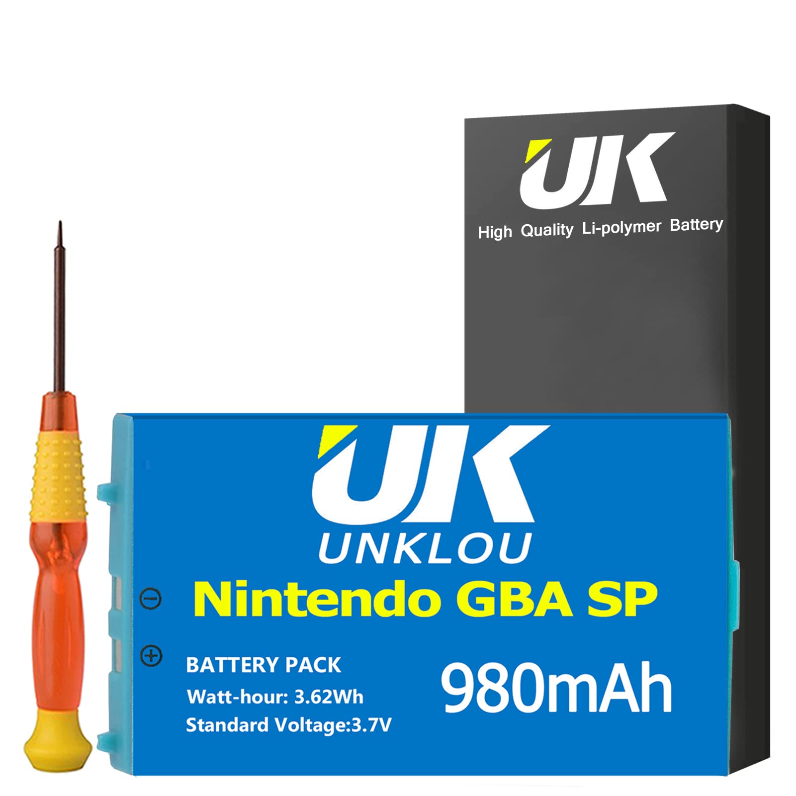 Mua Gameboy Advance SP Battery, [Upgraded] 980mAh 3.7V Li-Polymer ...