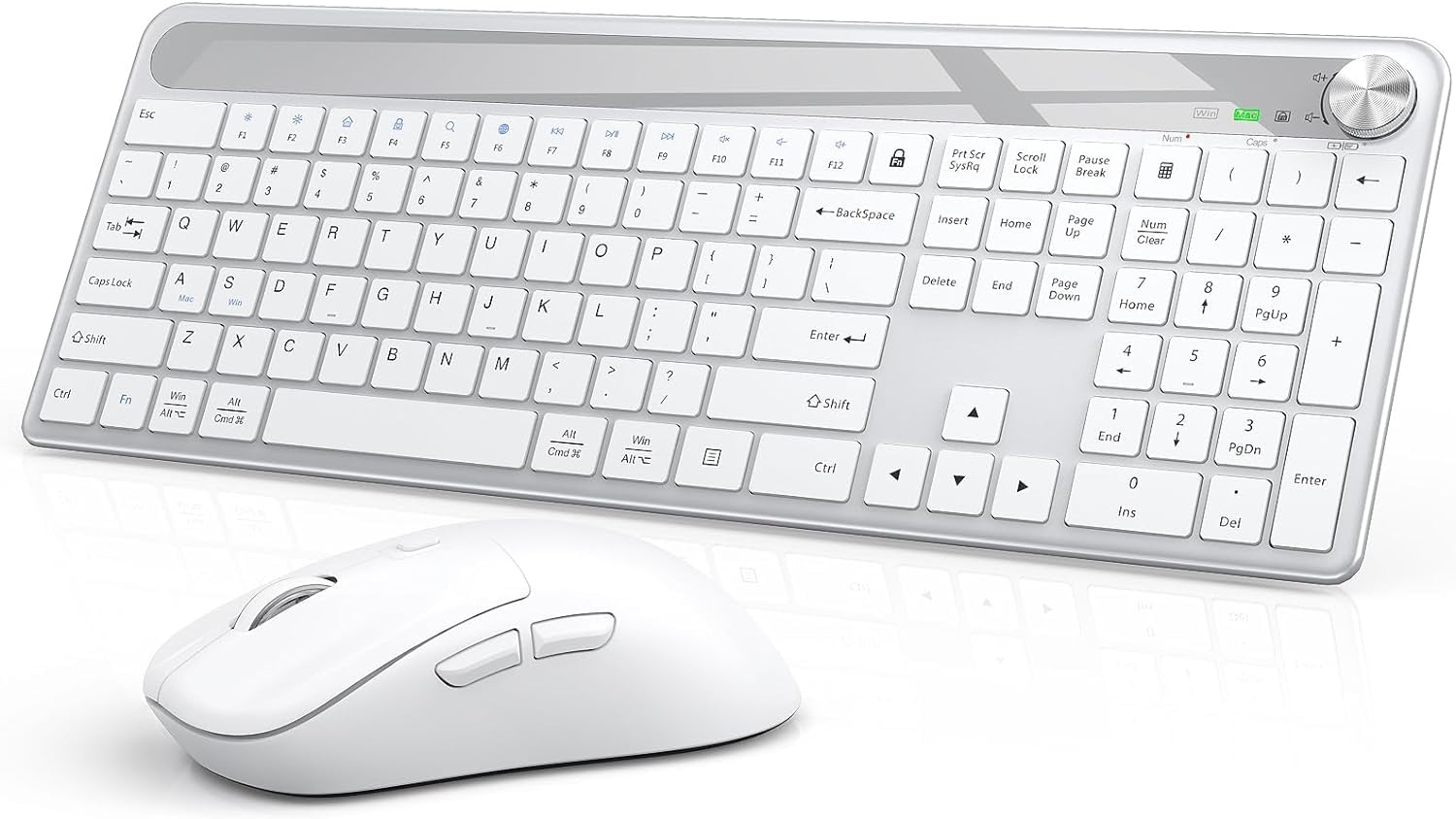 J Joyaccess Wireless Keyboard And Mouse Portable Wireless Keyboard Ergonomic Keyboard Mouse