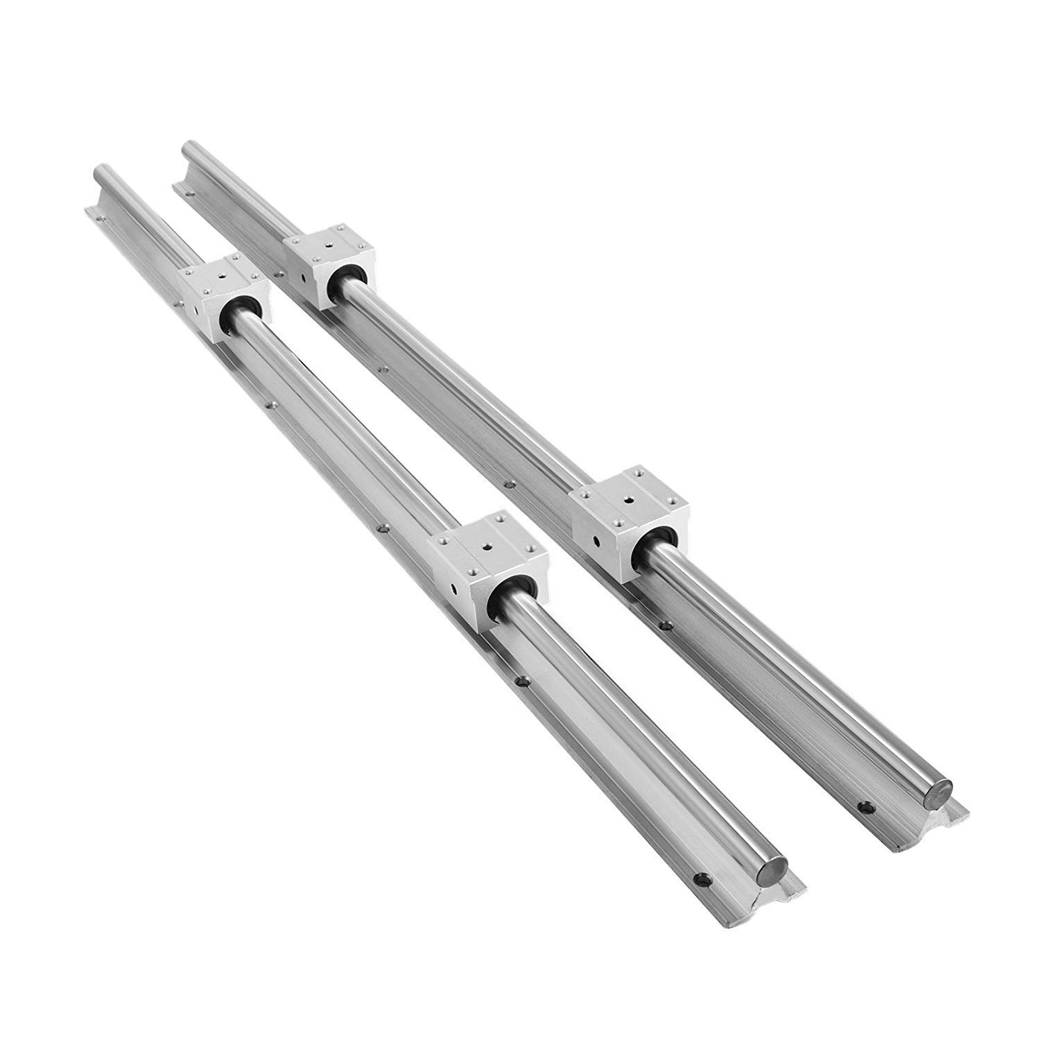 Mua OrangeA Linear Rail SBR 25-1200mm 2 PCS Linear Rail Guide and 4 PCS ...