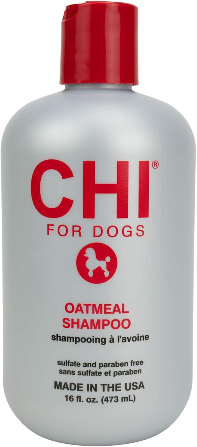 CHI for Dogs Oatmeal Shampoo for Dogs, 473ml | Best Oatmeal Dog Shampoo ...