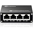 Amazon.com: Atroodac Mini Ethernet Switch 5 Ports Gigabit Switch 10/100 ...