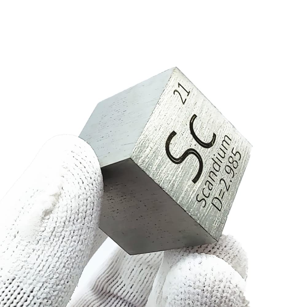 Mua 1" Scandium Cube Sc 99.95% lanthnoid Element Cube Pure 25.4mm ...