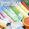 Ices Popsicles Frozen Ice Pops - Fruit Flavor Popsicle - Ice Pops Bulk ...