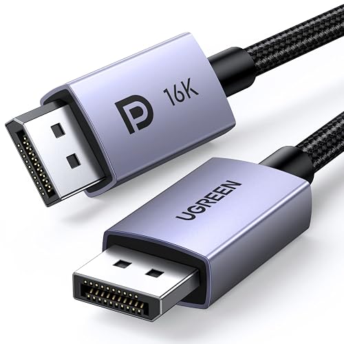 UGREEN DisplayPort Cable 2.1 DP2.0 40Gbps Support 16K@30Hz 8K@240Hz 4K ...
