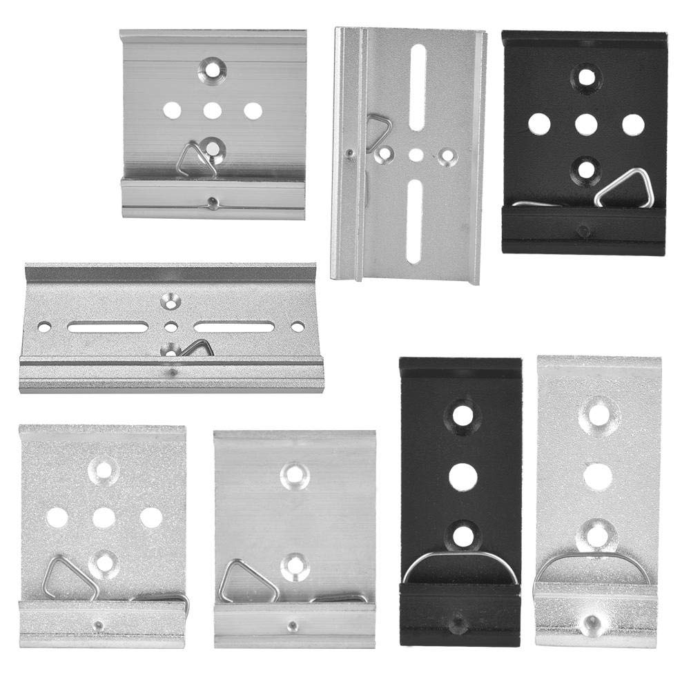 #3 35mm Aluminum Din Rail Fixed Screw Clamp Fasten Clip for Relay ...