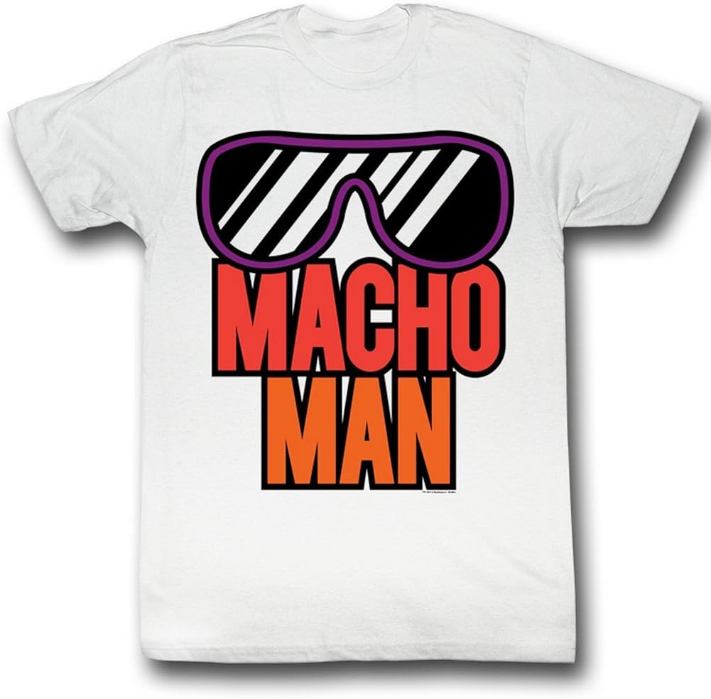 Macho Man - Mens More Macho T-Shirt: Amazon.co.uk: Clothing